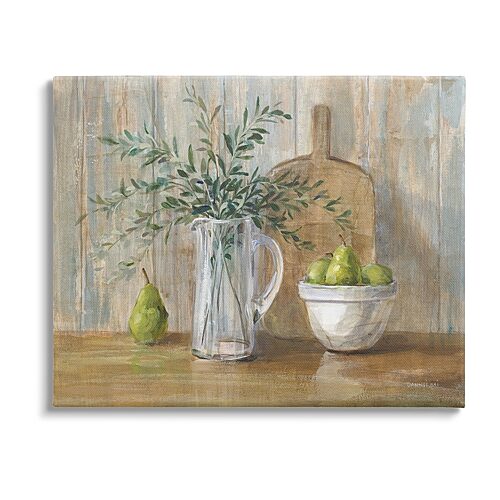 Click here for Stupell Industries Rustic Pears Still Life Canvas... prices