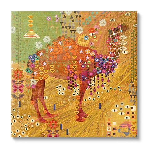 Click here for Stupell Industries Boho Patterned Camel Canvas Art... prices
