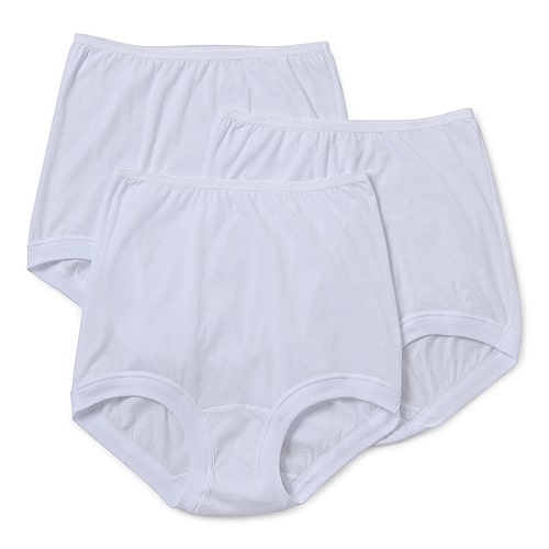 Click here for Underscore Cotton Comfort Band 3 Pack Brief Panty... prices