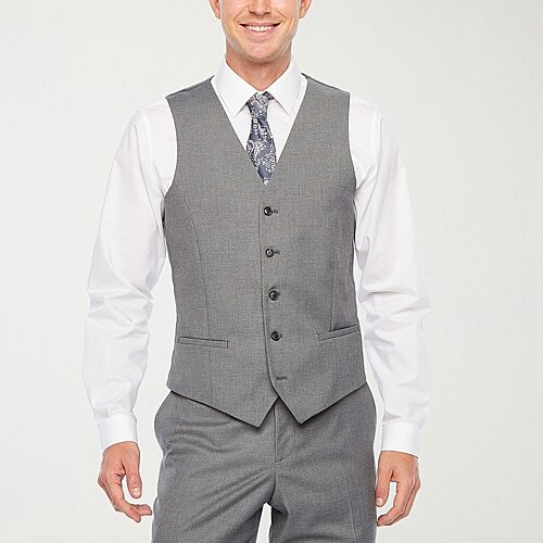 Click here for J. Ferrar Ultra Comfort Stretch Slim Fit Suit Vest... prices