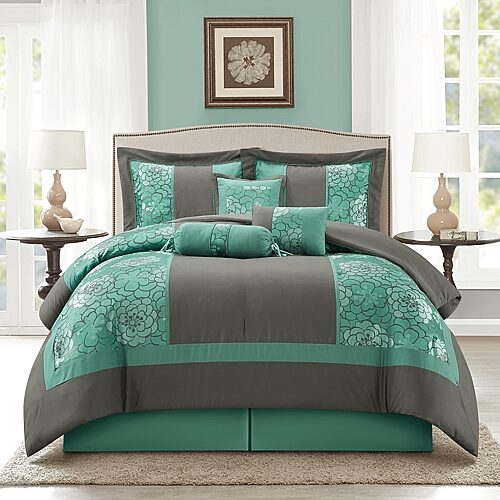 Click here for Stratford Park Sibyl Jacquard 7-Pc. Comforter Set... prices