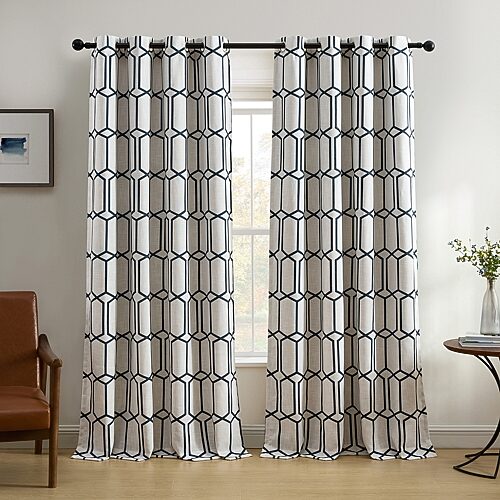 Click here for Elrene Home Fashions Kaiden Geometric Room Darkeni... prices