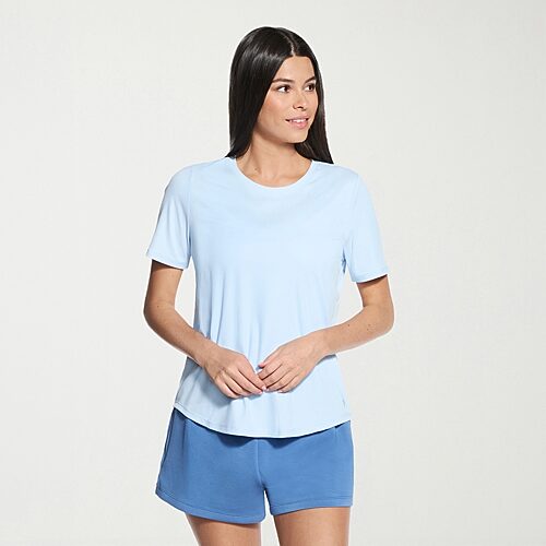 Click here for Skechers Womens Crew Neck Short Sleeve Quick Dry A... prices