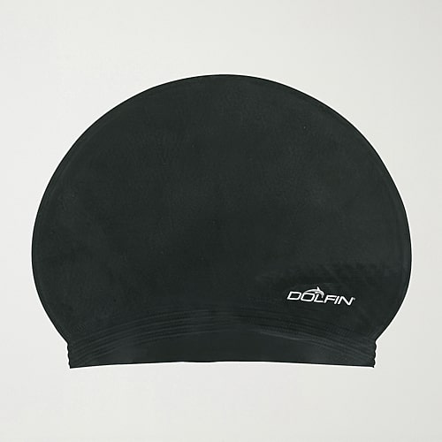 Click here for Dolfin Solid Silicone Swim Cap  One Size  Black prices