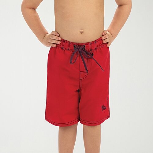 Click here for Dolfin Little Boys Quick Dry Swim Shorts  4  Red prices