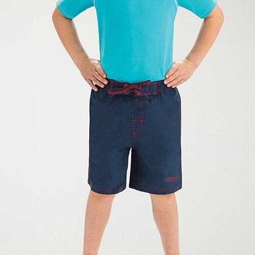 Click here for Toddler Boy Little Dolfin(R) Swim Trunks - Navy prices