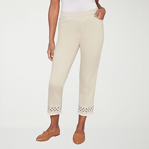 Click here for Alfred Dunner Detail Driven Womens Straight Ankle... prices