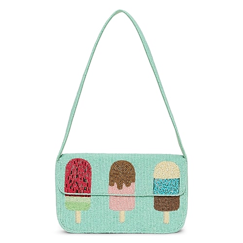 Click here for SOL and MER Beaded Ice Cream Pops Baguette Shoulde... prices
