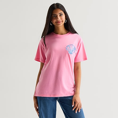 Click here for Nantucket Boyfreind Tee Womens Crew Neck Short Sle... prices