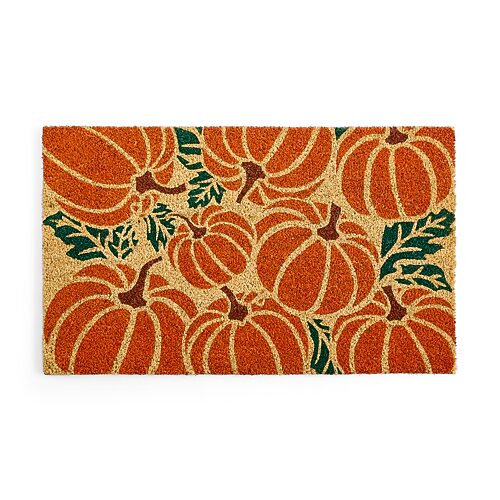 Click here for Layerings Orange Pumpkin Indoor Outdoor Rectangula... prices