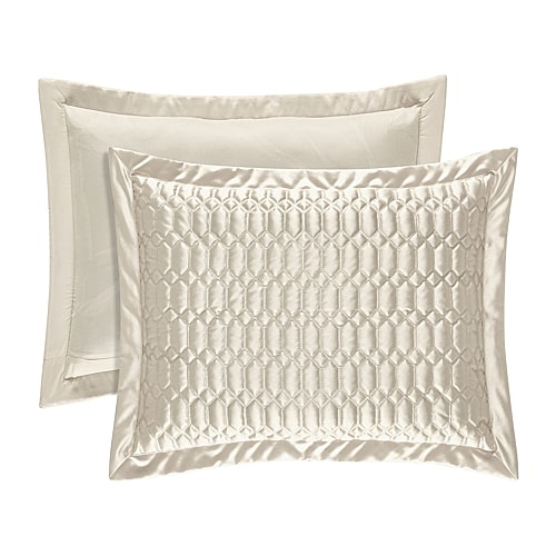 Click here for J Queen New York Satinique Quilted Sham  Standard... prices
