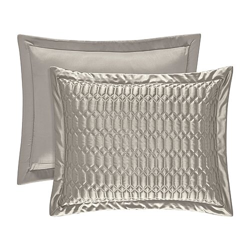 Click here for J Queen New York Satinique Quilted Sham  Standard... prices
