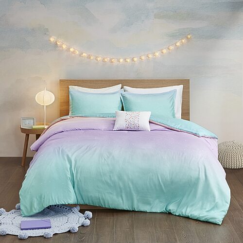 Click here for Mi Zone Sparkle Reversible Duvet Cover Set with de... prices
