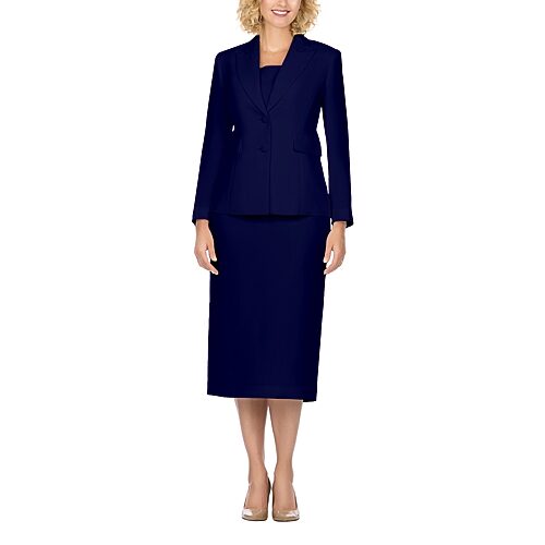 Click here for Giovanna Signature 2-pc. Skirt Suit-Plus  24w  Blu... prices