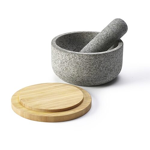 Click here for Joseph Joseph Dash With Bamboo Lid - Granite Morta... prices