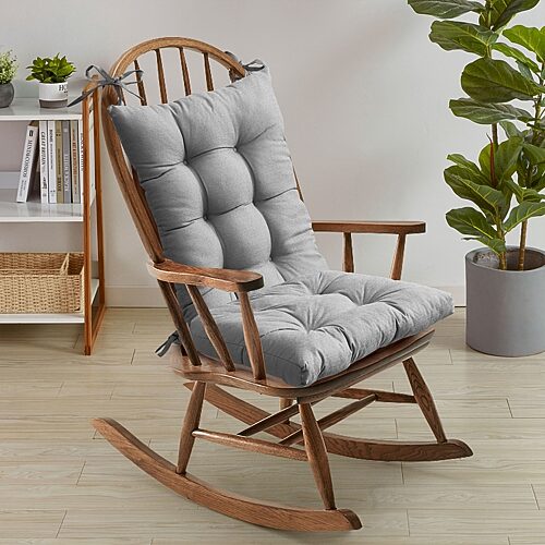 Sweet Home Collection 2pc. Non-Slip Rocking Chair Cushions