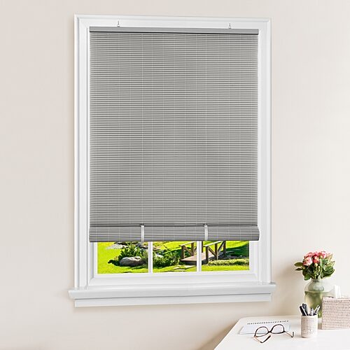 Click here for Achim Cordless Solstice Vinyl Roll-Up Blind Outdoo... prices