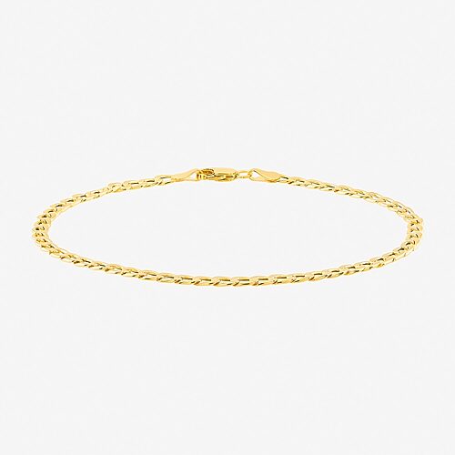 Click here for Made in Italy Unisex Adult 10K Gold 7.5 Inch Hollo... prices