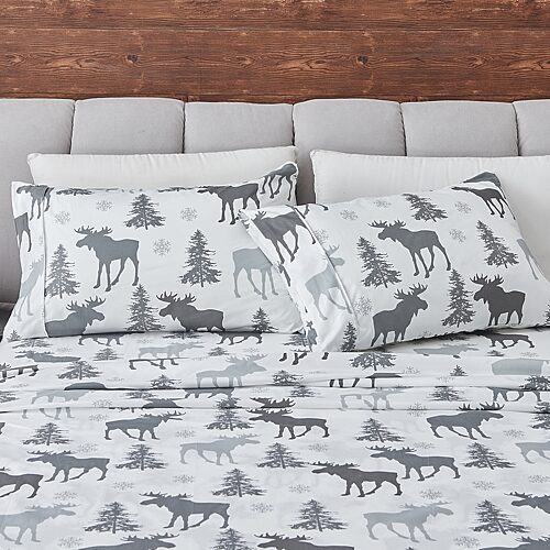Click here for Linery Rustic Lodge Sheet Set  One Size  Multiple... prices
