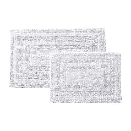 Click here for Eddie Bauer Logan Bath Rug  One Size  White prices