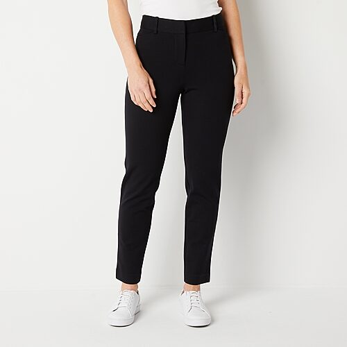Click here for Liz Claiborne Emma Ponte Womens Tall Straight Mid... prices