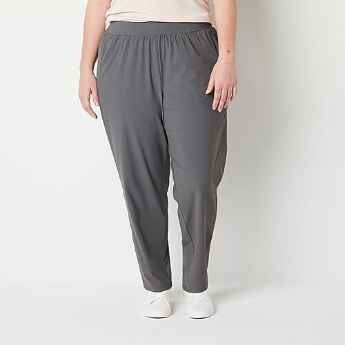 Click here for Stylus Womens Plus Ankle Mid Rise Jogger Pant  2x... prices