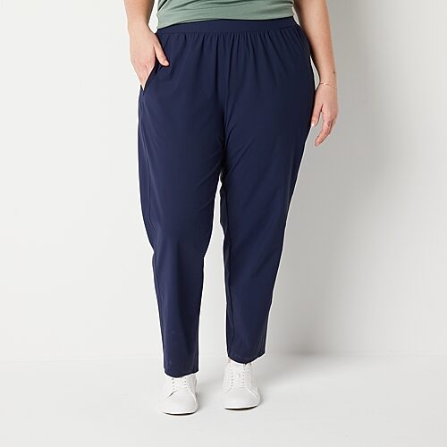 Click here for Stylus Womens Plus Ankle Mid Rise Jogger Pant  3x... prices