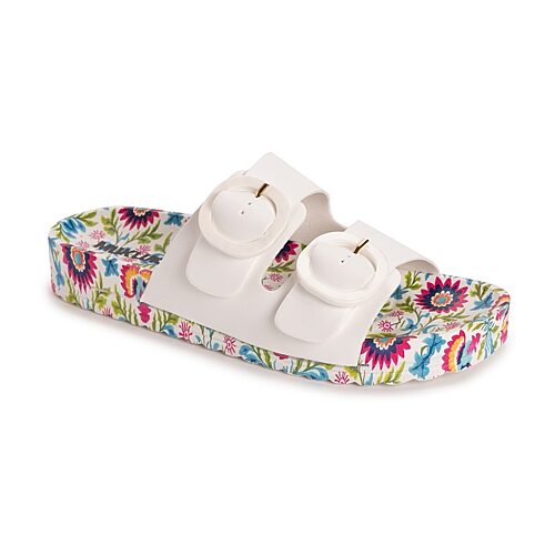 Click here for Womens Grand Cayman Sandal - White floral prices