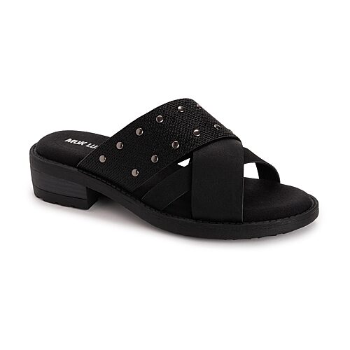 Click here for Muk Luks Womens Vittoria Sandal - Black prices