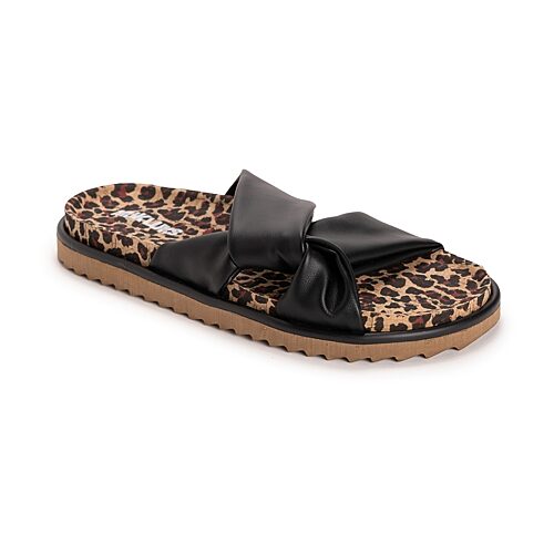 Click here for Muk Luks Womens Jazmine Sandal - Black prices