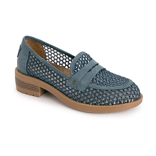 Click here for Muk Luks Womens Vania Loafer - Dusty blue prices