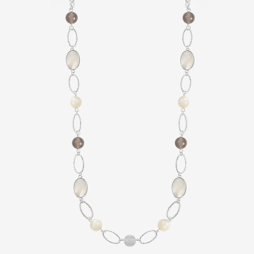 Click here for Liz Claiborne Womens White Mother Of Pearl 34 Inch... prices
