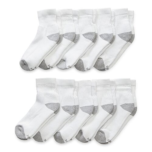 Click here for Xersion Little & Big Kid Boys Multi-Pack 10 Pair Q... prices