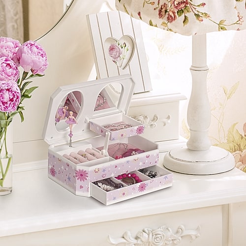 Click here for Mele & Co. Hayley Girl Glittery Musical Ballerina... prices