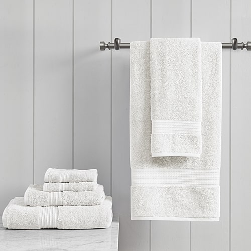 Click here for Madison Park Quick Dry 6-Pc. Bath Towel Set - Whit... prices