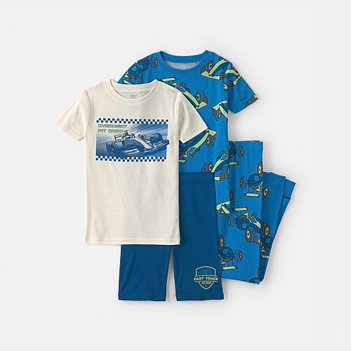 Click here for Carters Little & Big Kid Boys Rib Crew Neck Short... prices