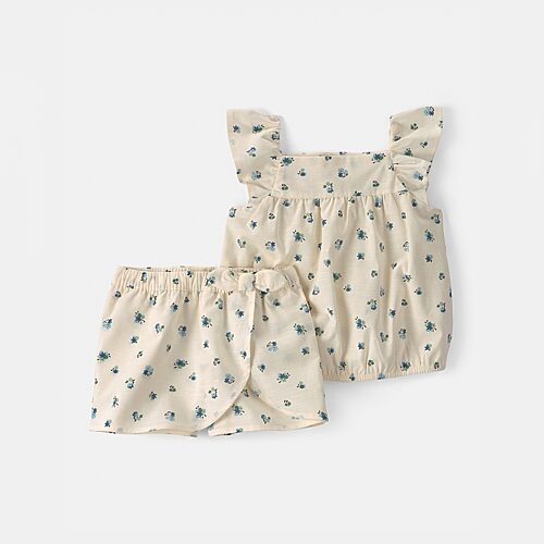 Click here for Carters Toddler Girls 2-pc. Skort Set  2t  White prices
