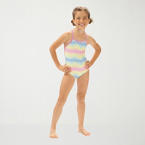 Click here for Dolfin Print Toddler & Little Girls Easy-on + Easy... prices