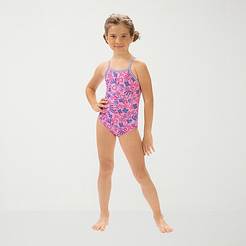Click here for Dolfin Print Toddler & Little Girls Easy-on + Easy... prices