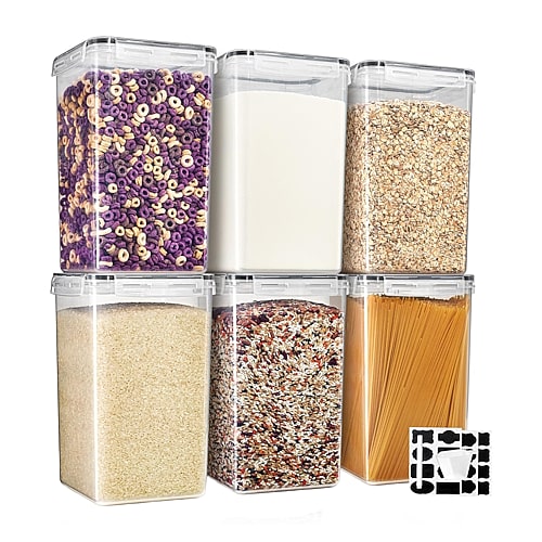 Click here for Sorbus 6 Pack (6.5L/219.79 Oz) Airtight Food Stora... prices