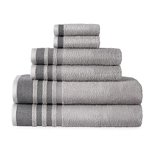 Click here for Home Expressions Stripe 6-pc. Bath Towel Set  One... prices