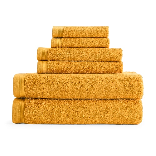Click here for Home Expressions 6-pc. Solid Bath Towel Set  One S... prices