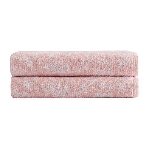 Click here for Laura Ashley 2-pc. Bath Towel Set  One Size  Pink prices