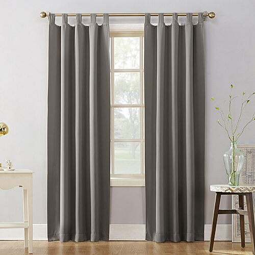 Click here for Sun Zero Evan Tab Top Energy Saving Blackout Singl... prices