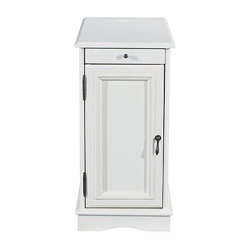 Click here for Linon Butler Storage Chairside Table  One Size  Wh... prices