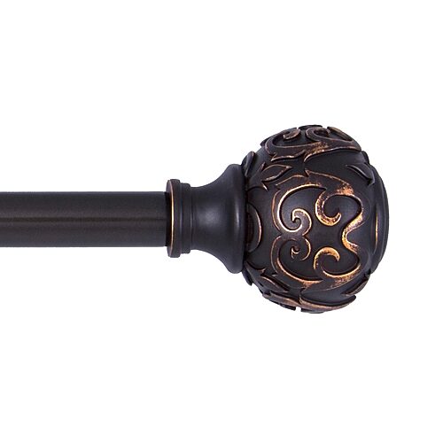 Click here for Kenney Fast Fit Easy Install Carey Curtain Rod  On... prices