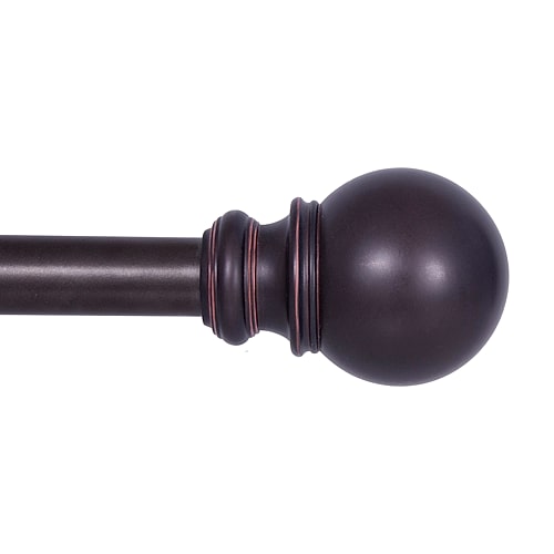 Click here for Kenney Bryce Ball 3/4 IN Adjustable Curtain Rod  O... prices