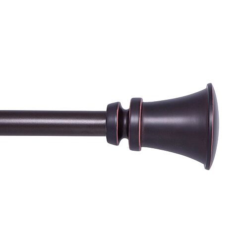Click here for Kenney Nile Trumpet 3/4 IN Adjustable Curtain Rod... prices
