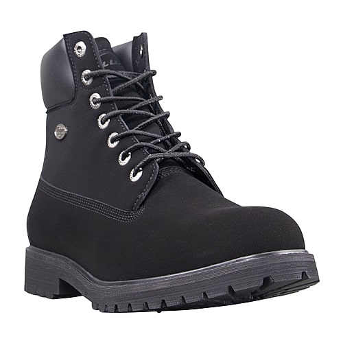 Click here for Lugz Mens Convoy Fleece Wide Block Heel Lace Up Bo... prices