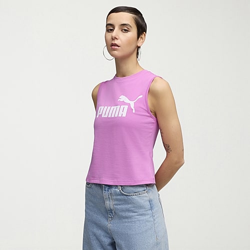 Click here for PUMA Womens Crew Neck Sleeveless Active Tank Top... prices